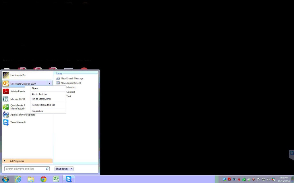 Microsoft Outlook 2010 Runs but Main Window Won’t Open – Troy Witmer
